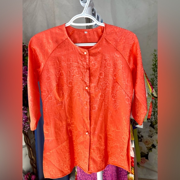 Tops | O B Ba Gm Cao Cp New Beautiful Vietnamese Southern Traditional Top | Poshmark